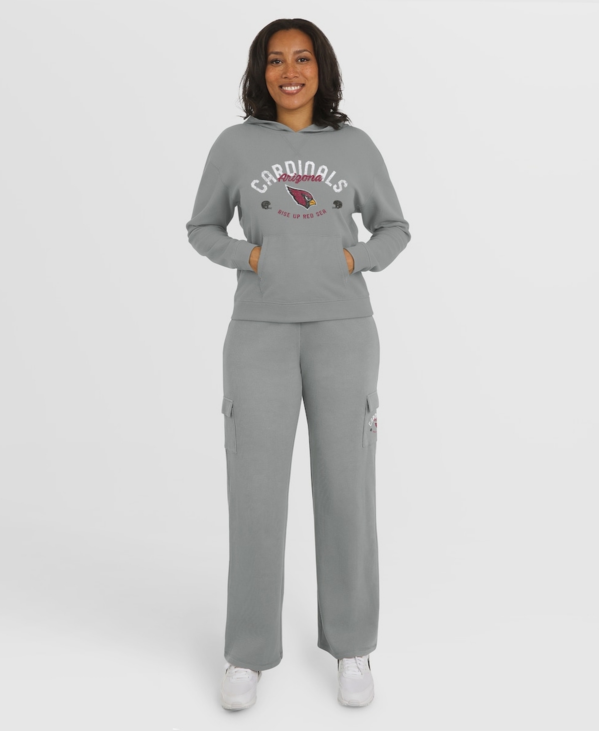 Click here for Wear by Erin Andrews Womens 2-Piece Gray Arizona C... prices