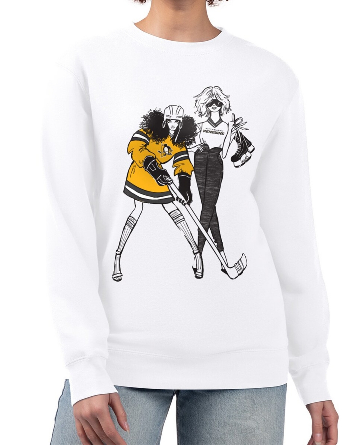 Click here for G-iii 4Her by Carl Banks Womens White Pittsburgh P... prices