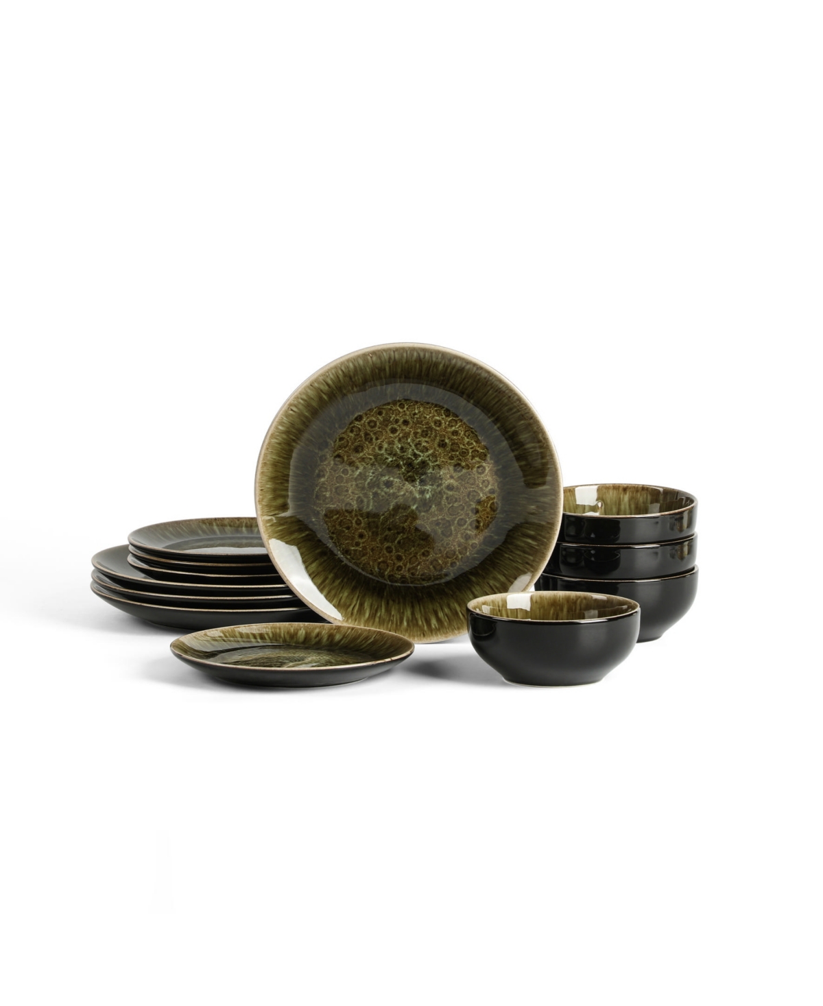 Click here for Stone Lain Riley 12-Piece Dinnerware Set  Service... prices