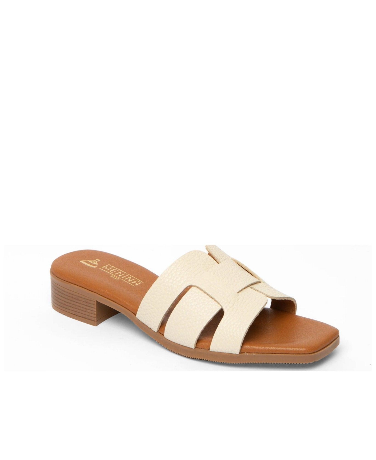 Click here for Menina Step Womens Ona Heeled Sandal - Ivory prices