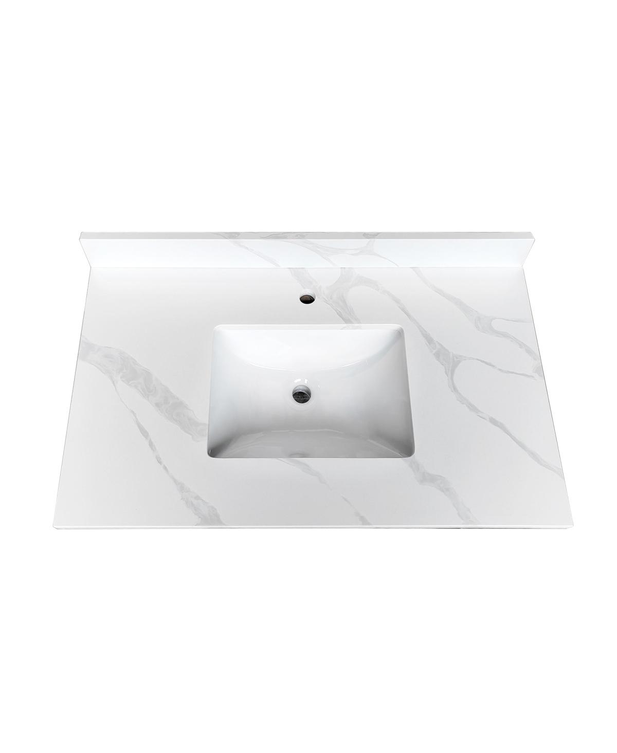 Click here for Sillysis Quartz Bathroom Vanity Top with Undermoun... prices