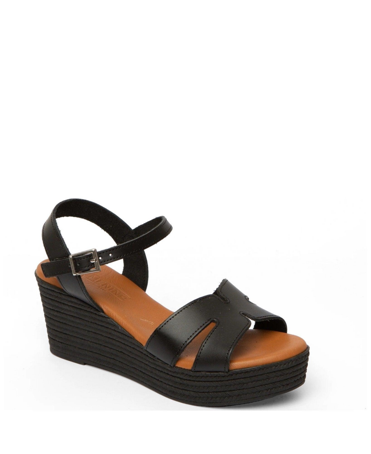Click here for Menina Step Womens Sara Heeled Sandal - Black prices