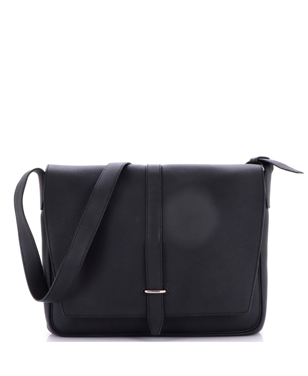 Click here for Pre-Owned HERMES Steve Light Messenger Bag Togo -... prices