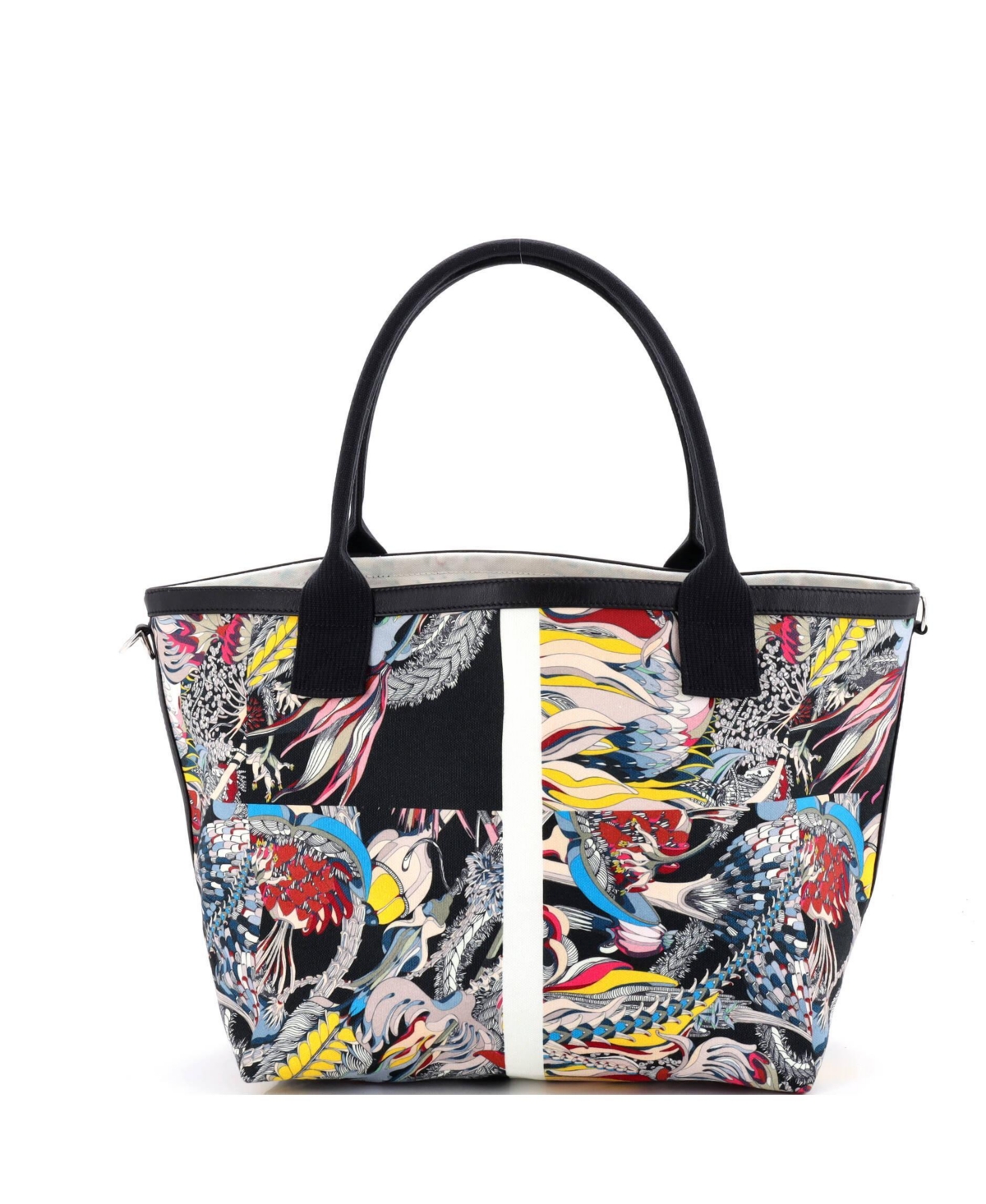 Click here for Pre-Owned HERMES Petit H So Tote Printed Canvas -... prices