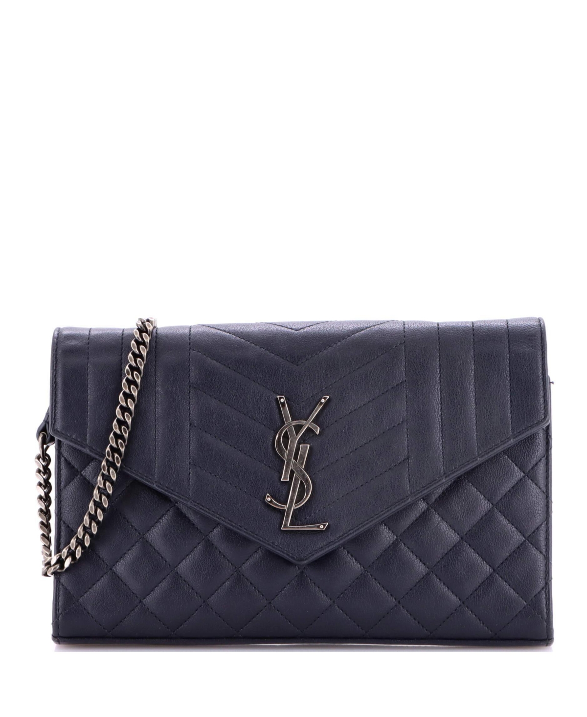 Click here for Pre-Owned Saint Laurent Medium Classic Monogram Ch... prices