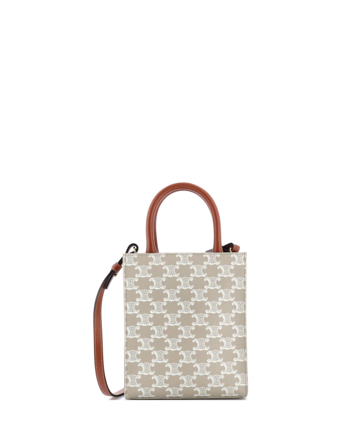 Click here for Pre-Owned Celine Mini Vertical Cabas Tote Triomphe... prices