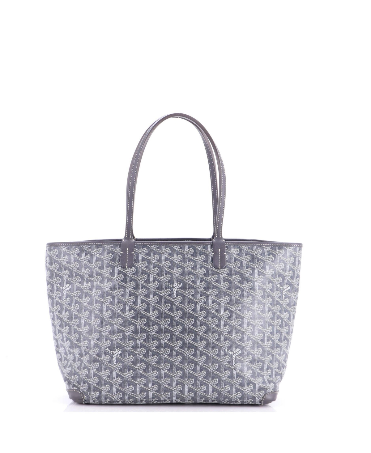 Click here for Pre-Owned Goyard Pm Artois Tote Coated Canvas - Gr... prices