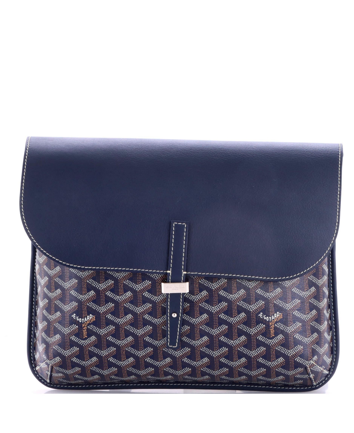 Click here for Pre-Owned Goyard Coursier Messenger Bag Coated Can... prices