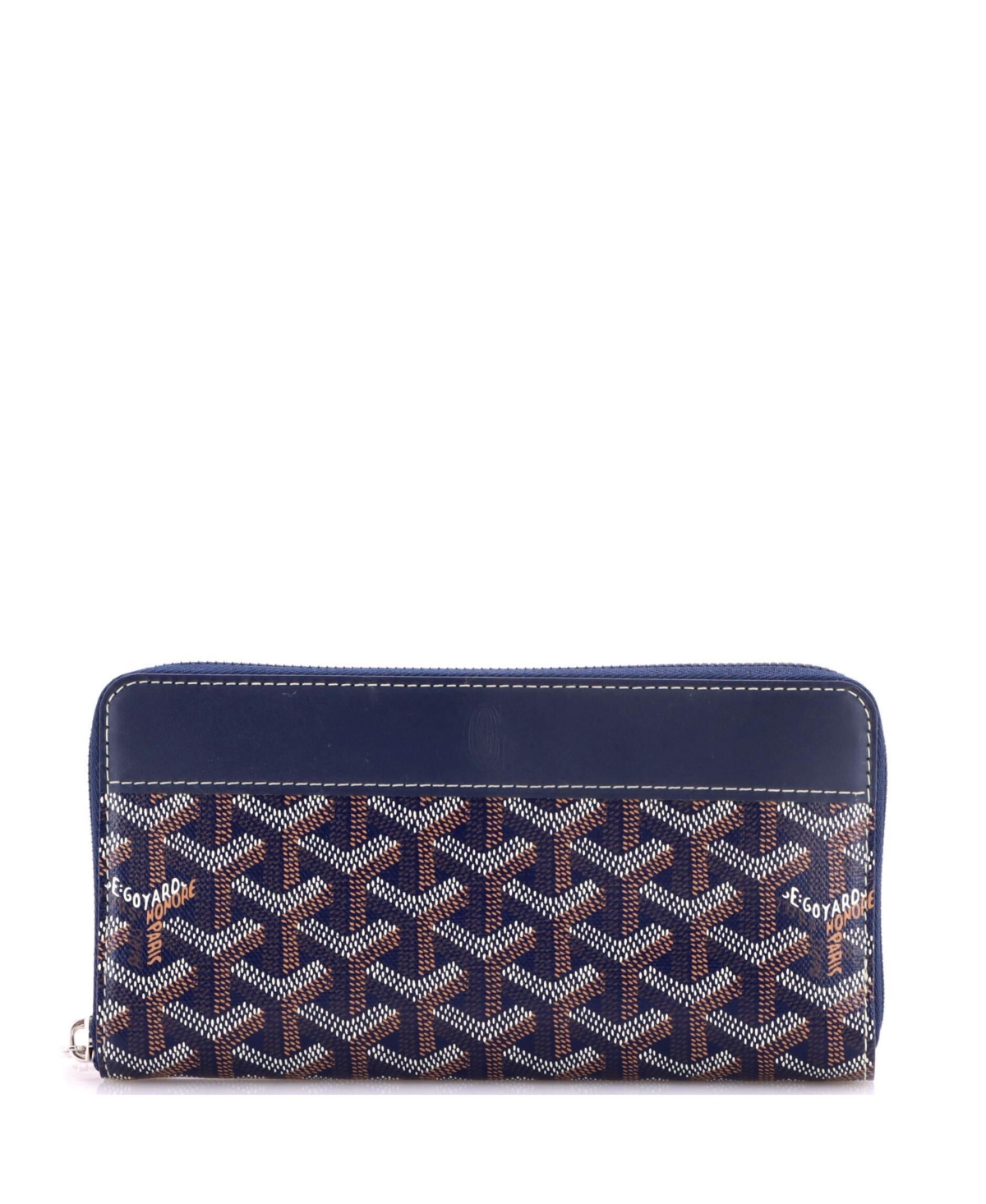 Click here for Pre-Owned Goyard Matignon Zip Wallet Coated Canvas... prices