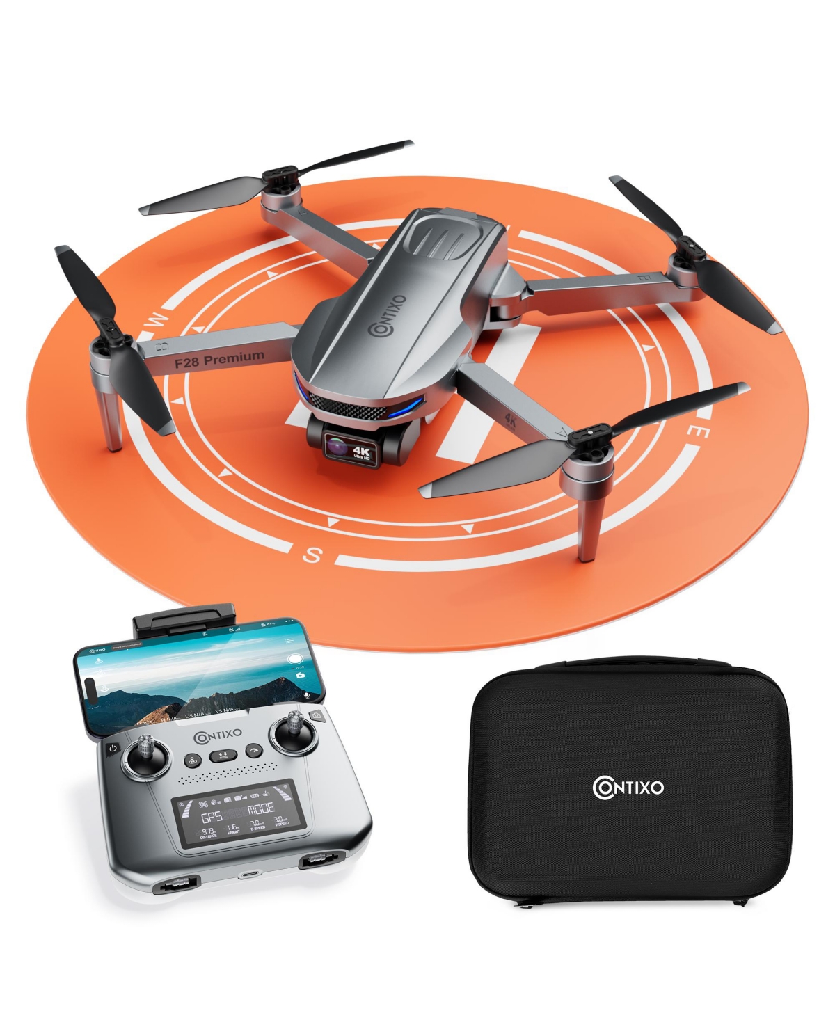 Click here for Contixo F28-Premium Gps Drone  4K Camera  3-Axis G... prices