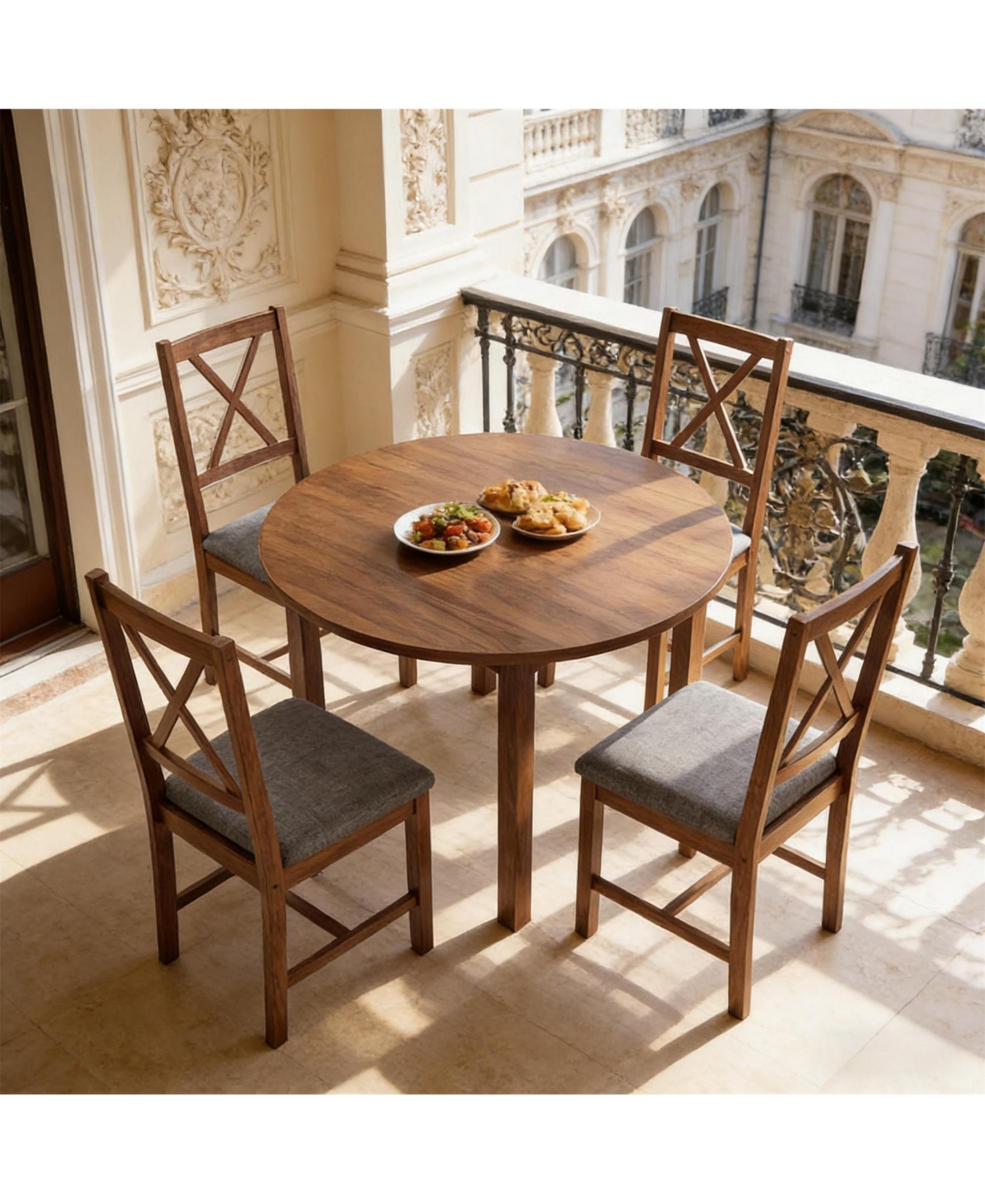Click here for Clihome Farmhouse Dining Chairs Set of 4- Rustic K... prices