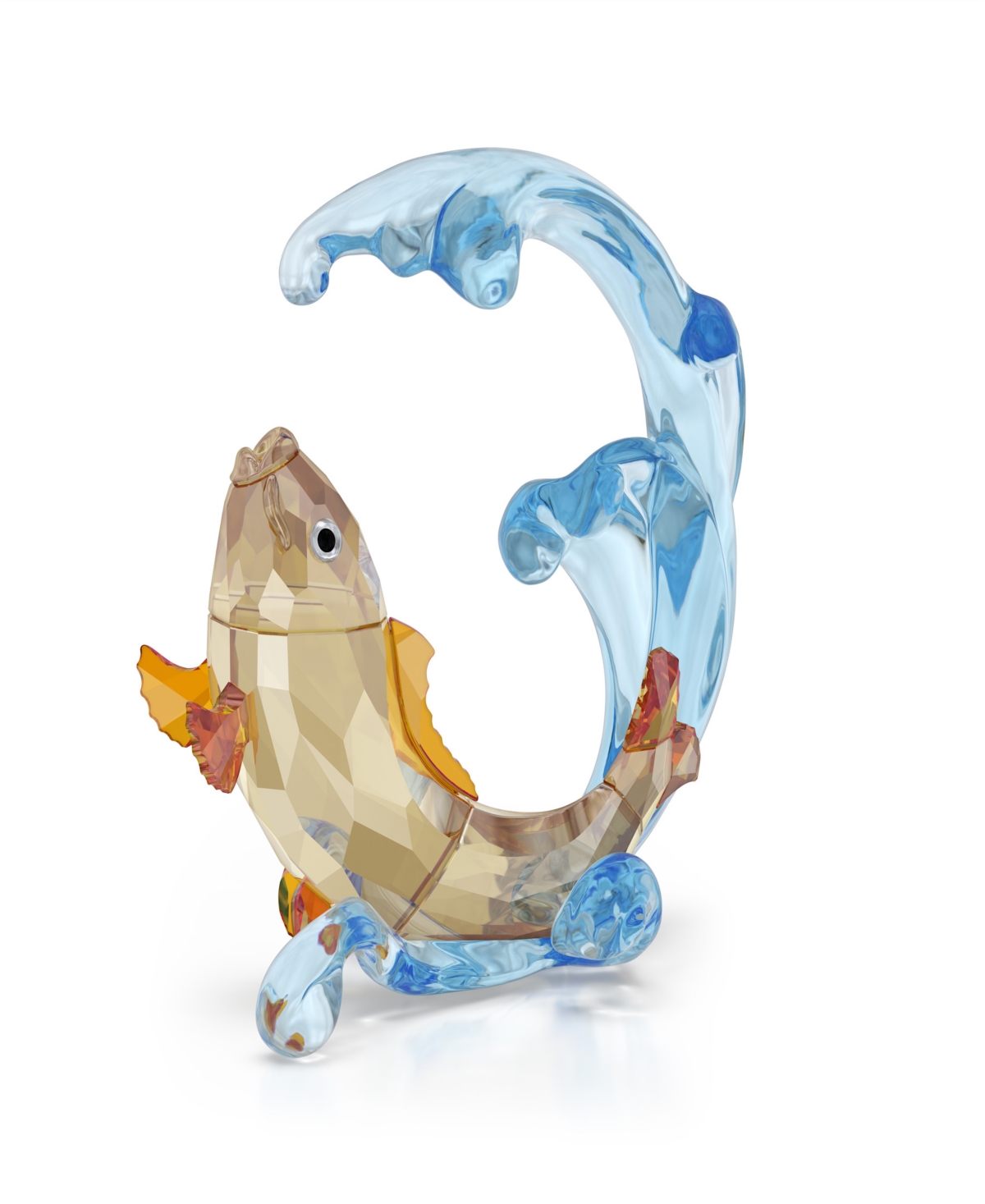 Click here for Swarovski Asian Symbols Golden Carp Crystal Figuri... prices