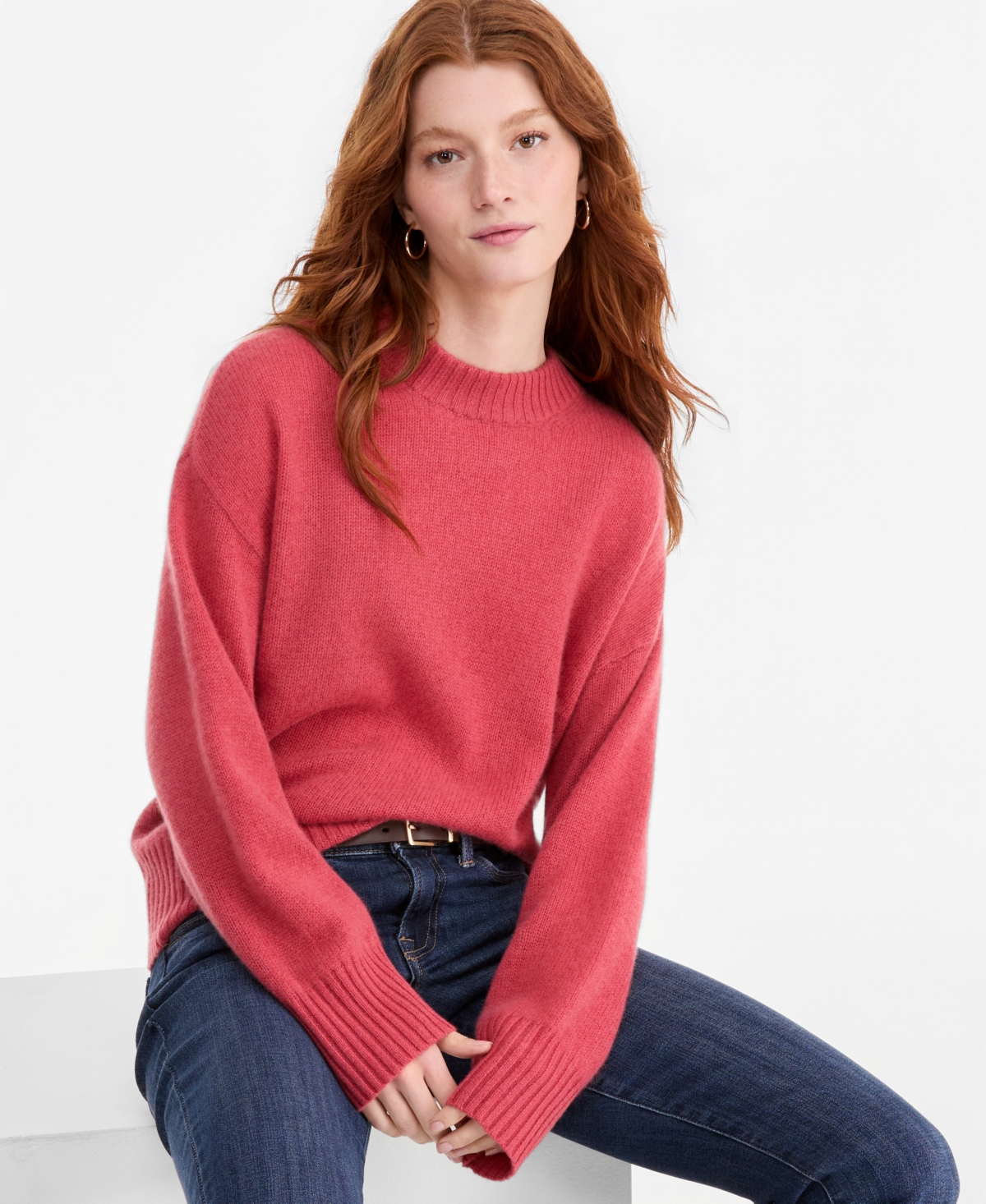 Click here for Charter Club Womens Relaxed Crewneck Sweater  Macy... prices