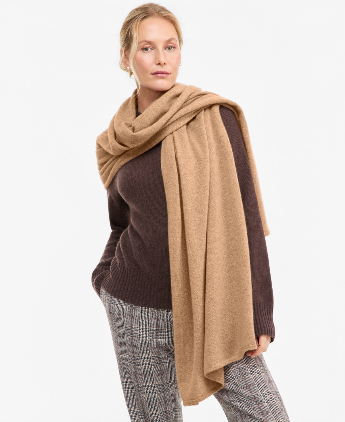 Click here for Charter Club 100 Cashmere Oversized Scarf  Macys E... prices
