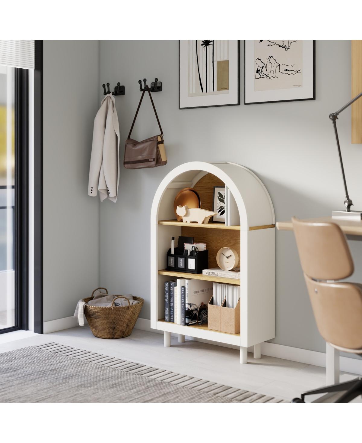 Click here for Streamdale Furniture Arched 3-Tier Bookshelf or St... prices