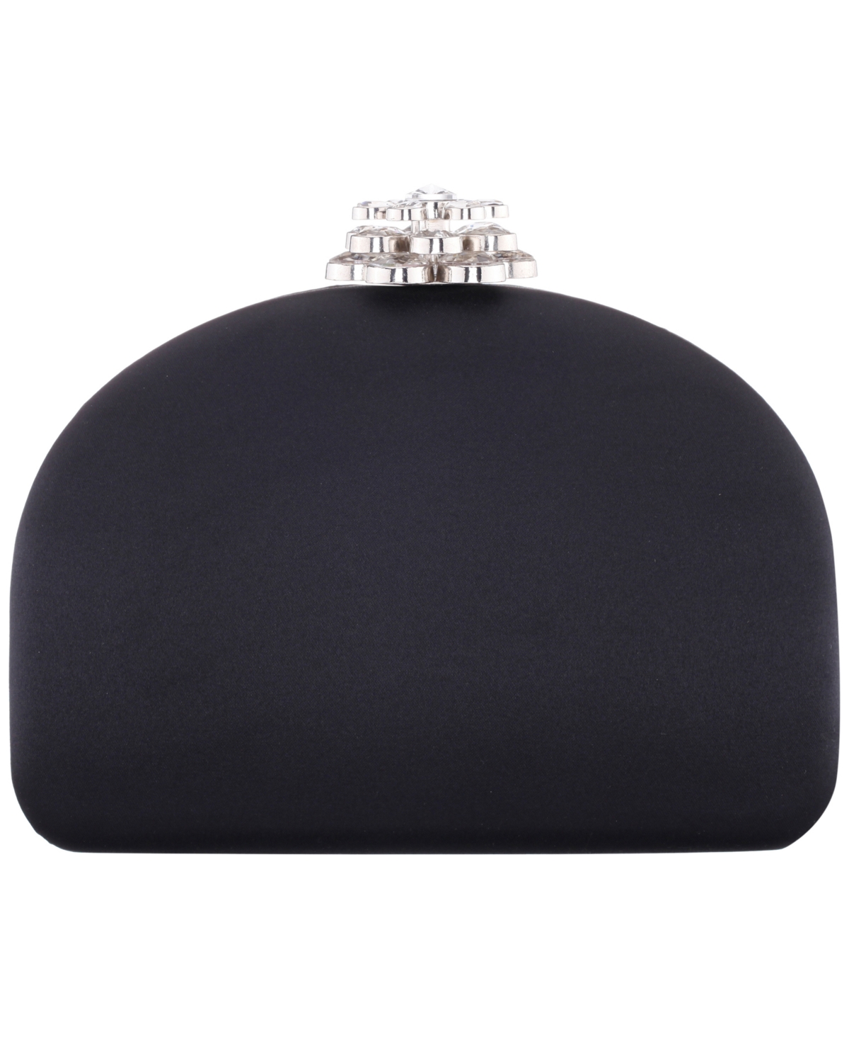 Click here for Nina Crystal Flower Clasp Minaudiere Mini Handbag... prices