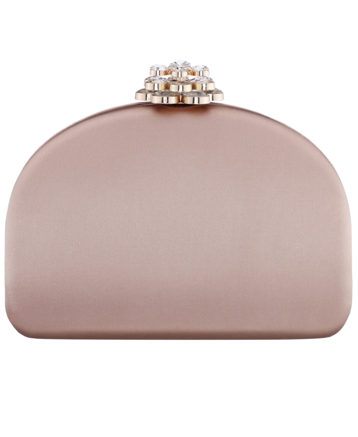 Click here for Nina Crystal Flower Clasp Minaudiere Mini Handbag... prices