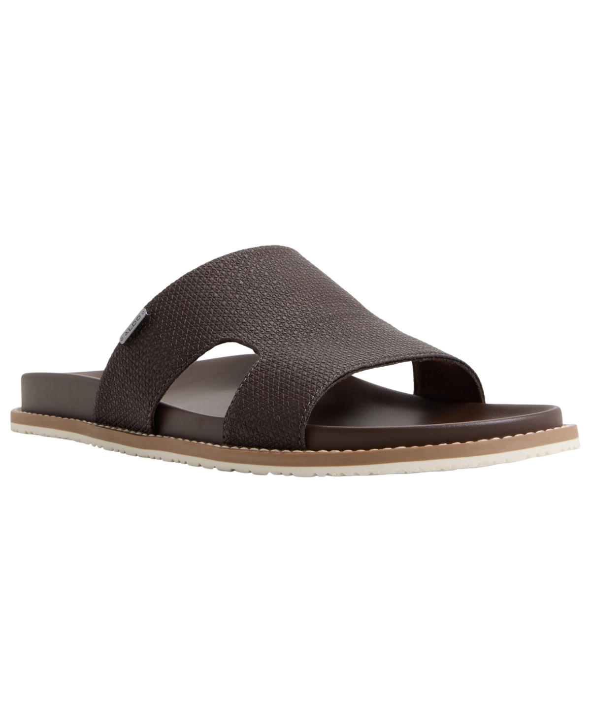 Click here for Aldo Mens Becket Slip-On Sandals - Dark Brown prices