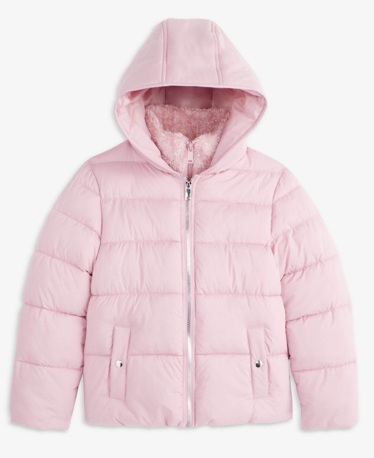 Click here for S Rothschild & Co Girls Xs-xl Faux-Sherpa-Vestee H... prices