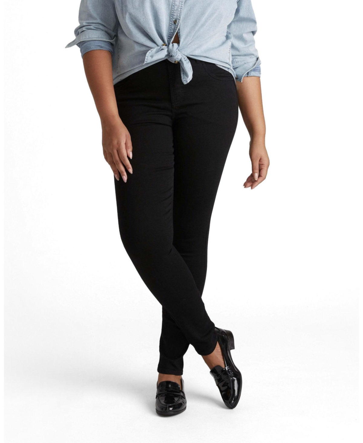 Click here for Universal Standard Womens Seine High Rise Skinny J... prices