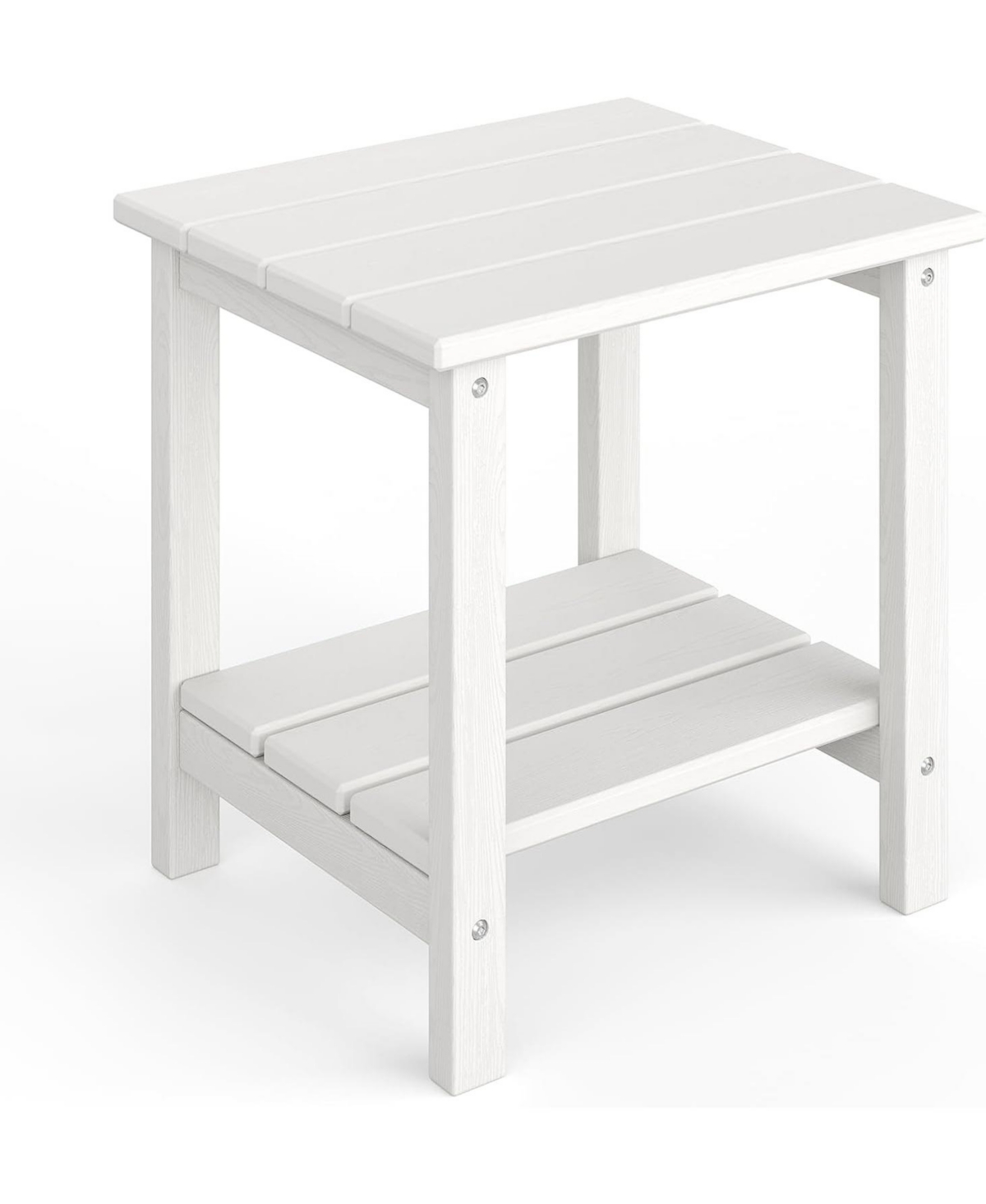Click here for gaomon Outdoor Side Table  18x15 inches   Hdpe 2-T... prices