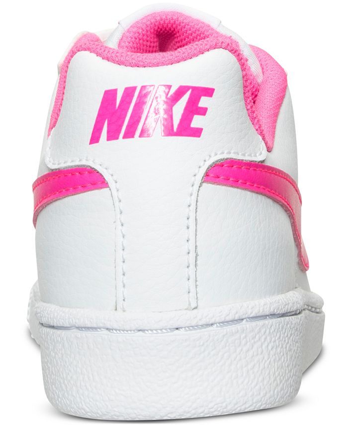 Nike Little Girls' Court Royale Casual Sneakers from Finish Line - Macy's