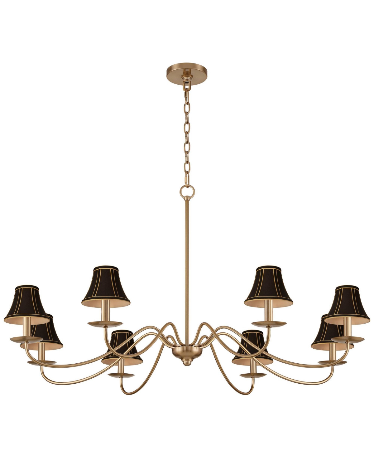 Click here for Franklin Iron Works Marinec 42inch Wide Soft Gold... prices