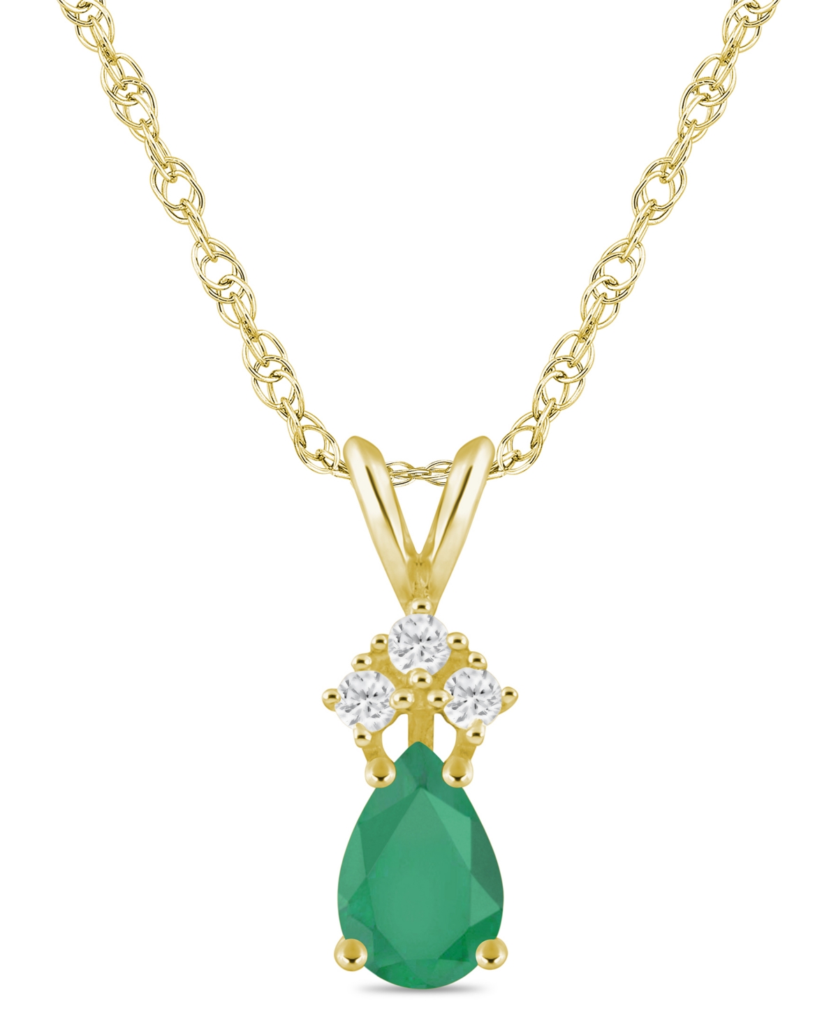 Click here for Ruby (1/2 ct. t.w.) and Diamond Accent Pendant Nec... prices