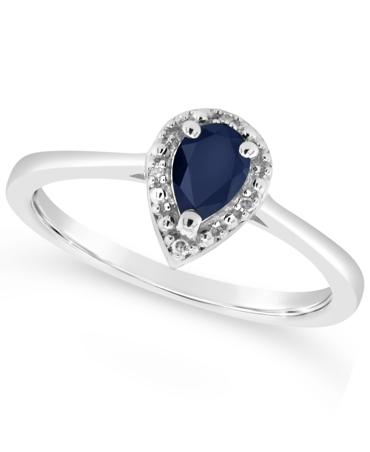 Click here for Sapphire (3/8 ct. t.w.) and Diamond Accent Ring in... prices