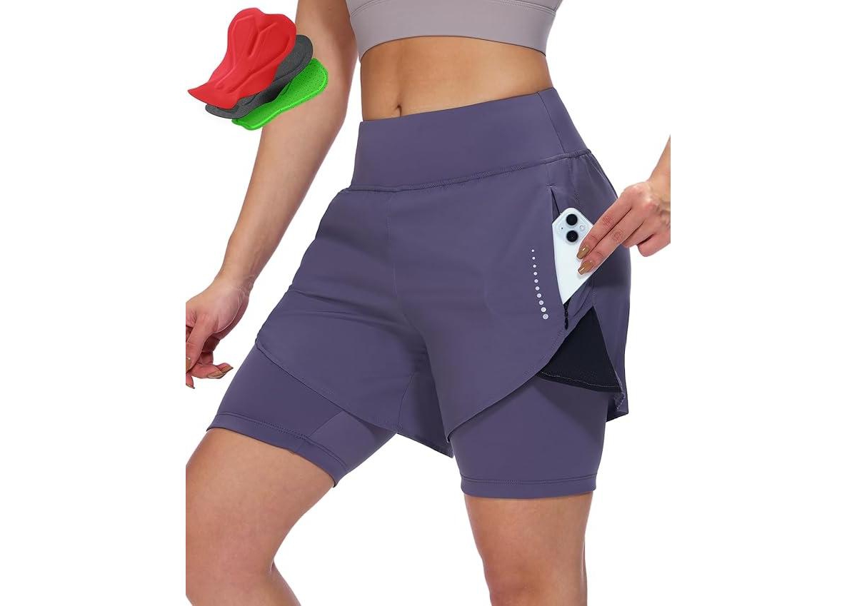 Click here for Sportneer Women Padded Bike Shorts â Large  4D B... prices