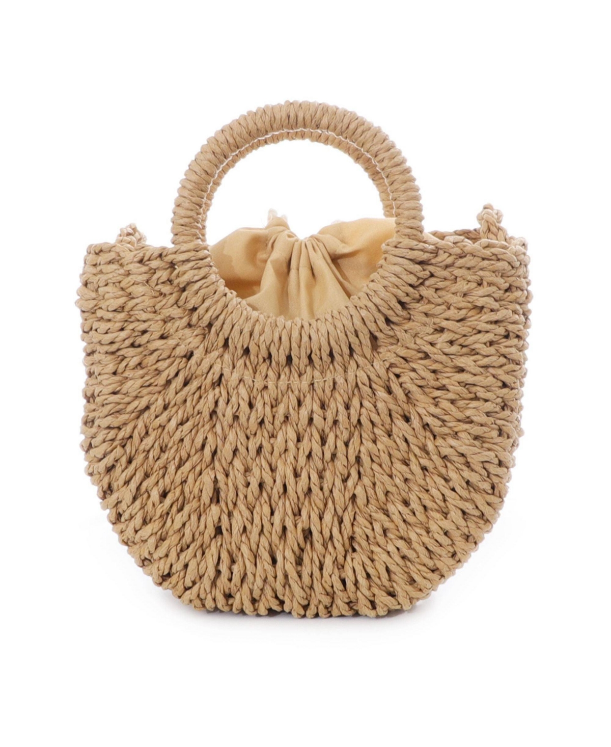 Click here for Adornia Fine Basket Arc Handle Bag with Shoulder S... prices