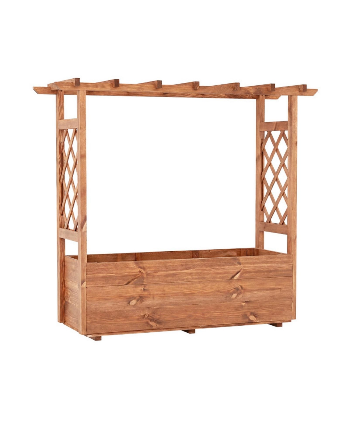 Click here for Gouun Wooden Elevated Raised Garden Bed with Hangi... prices