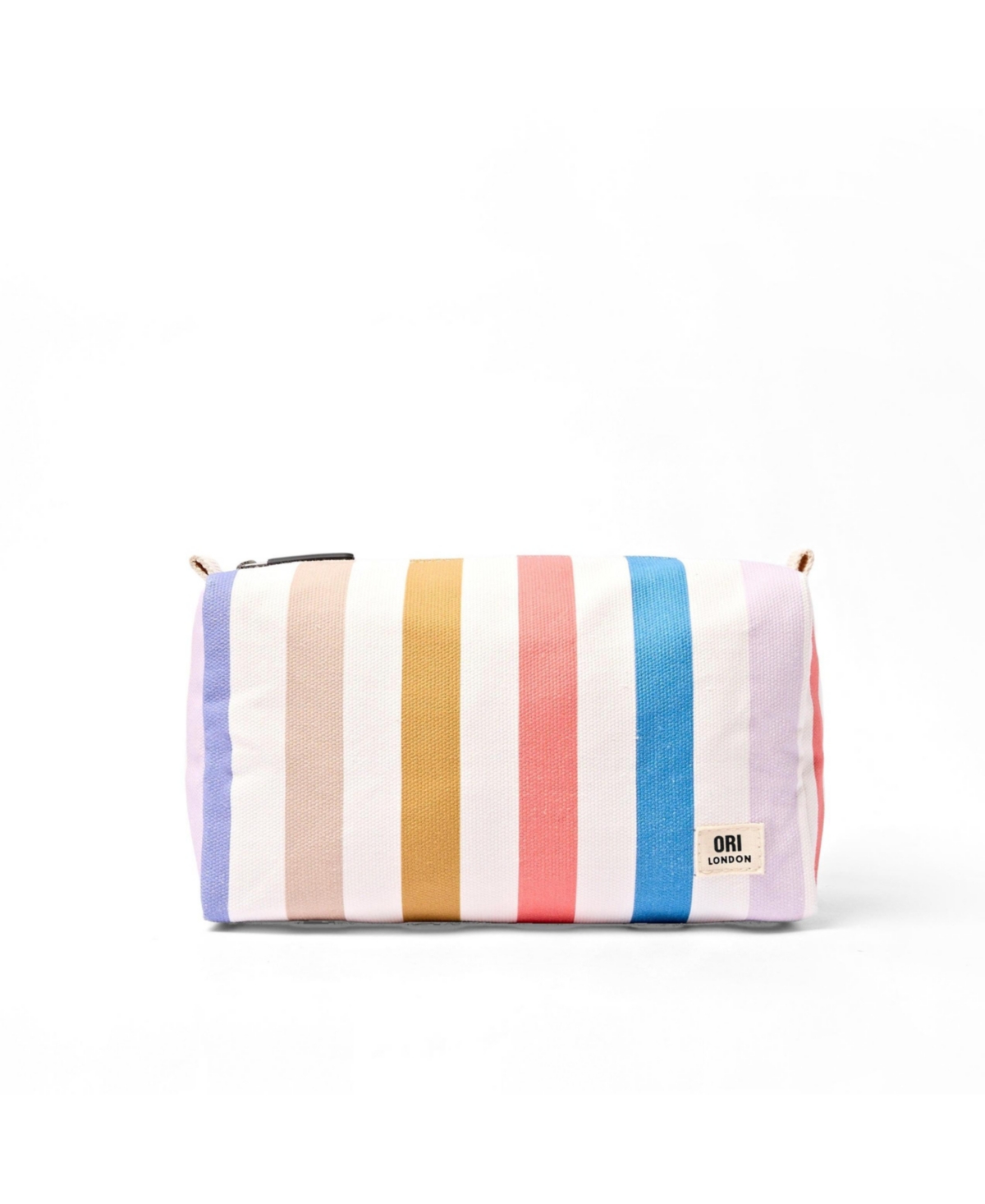 Click here for Ori London Mayfair Wash Bag in Cotton Canvas - Pas... prices