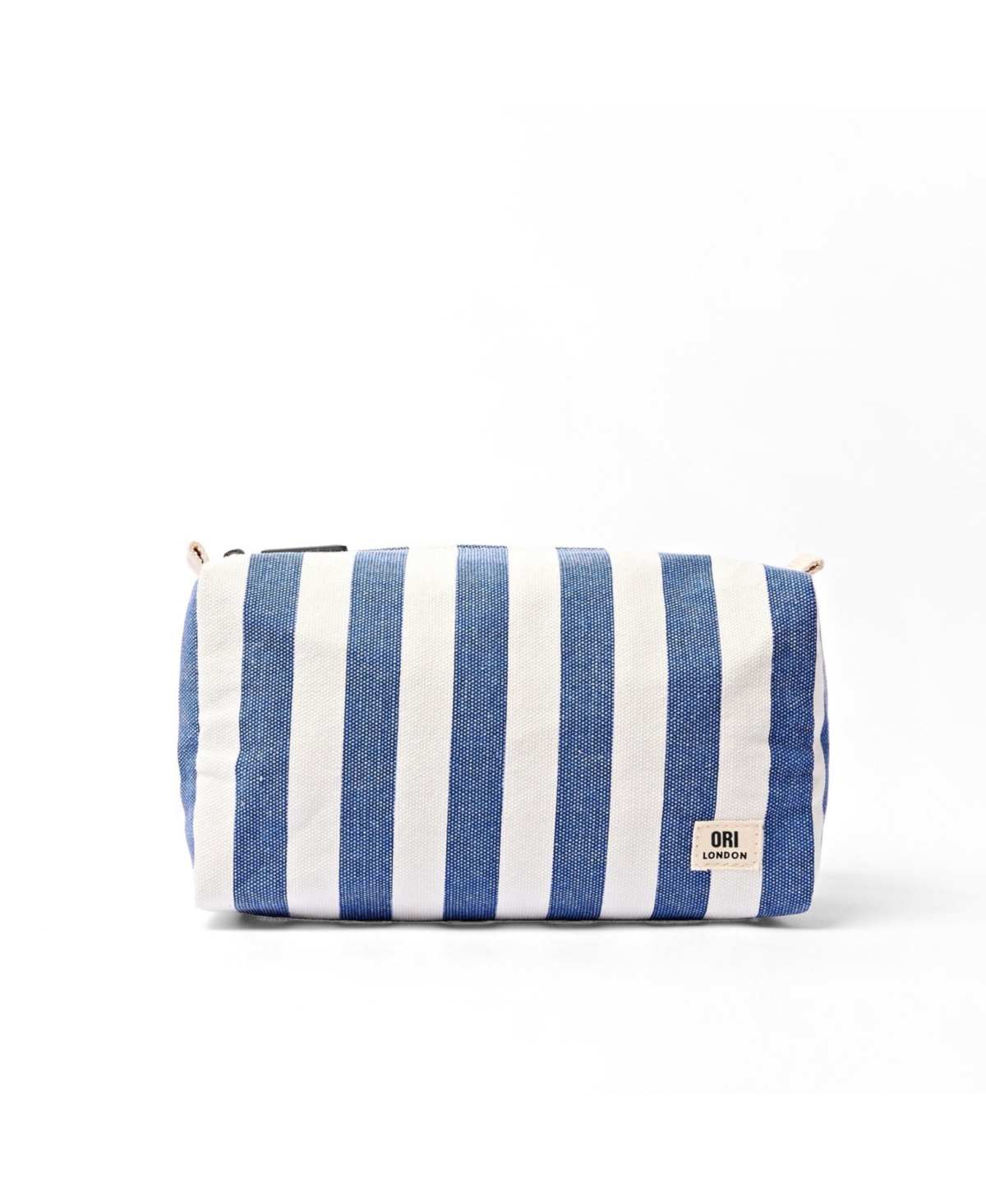 Click here for Ori London Mayfair Wash Bag in Cotton Canvas - Den... prices