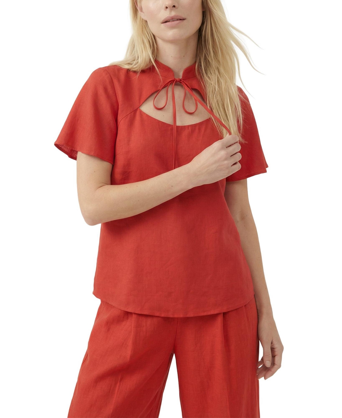 Click here for Lily and Lionel London Womens Camille Flutter Slee... prices