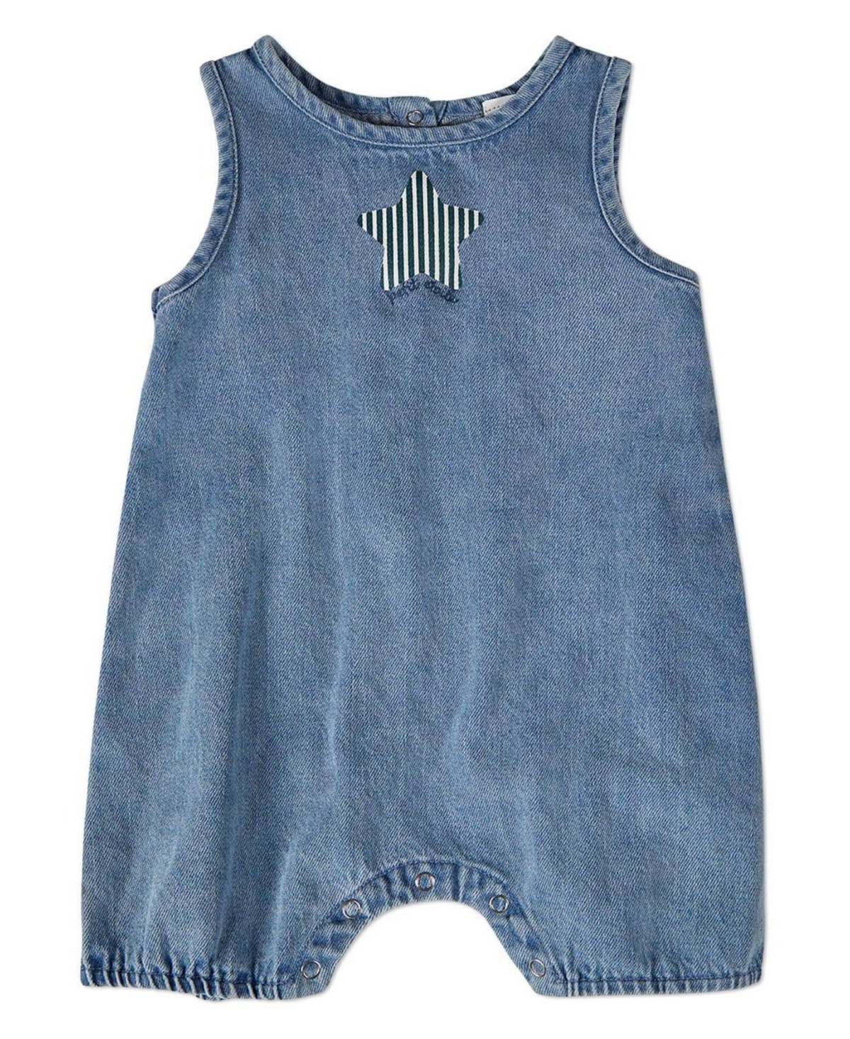 Click here for MeMoi Baby Boys Petit Etoile Cotton Denim Shorts-S... prices
