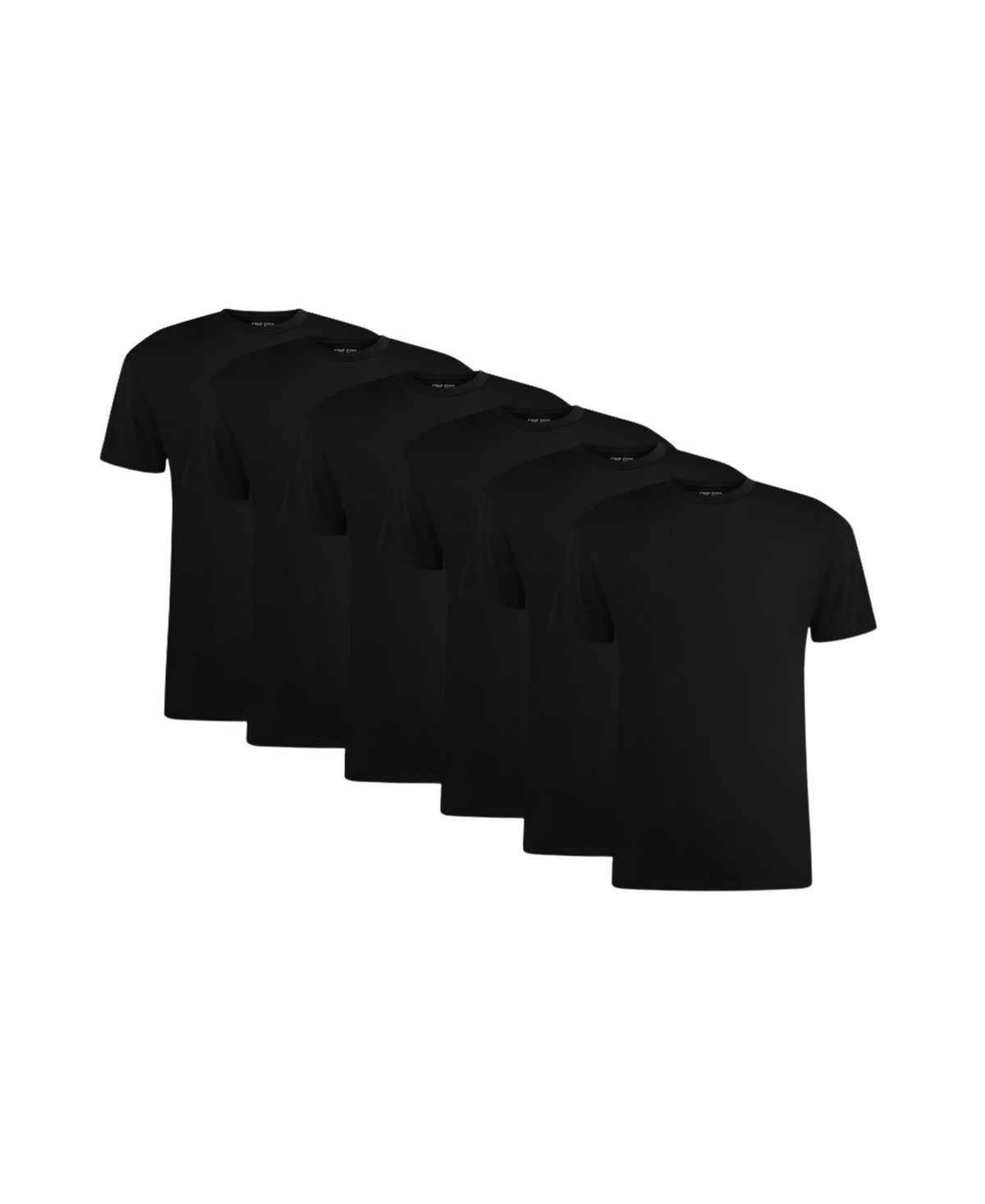 Click here for Epic Fits Mens Active Tech T-Shirt  6-Pack - Black prices