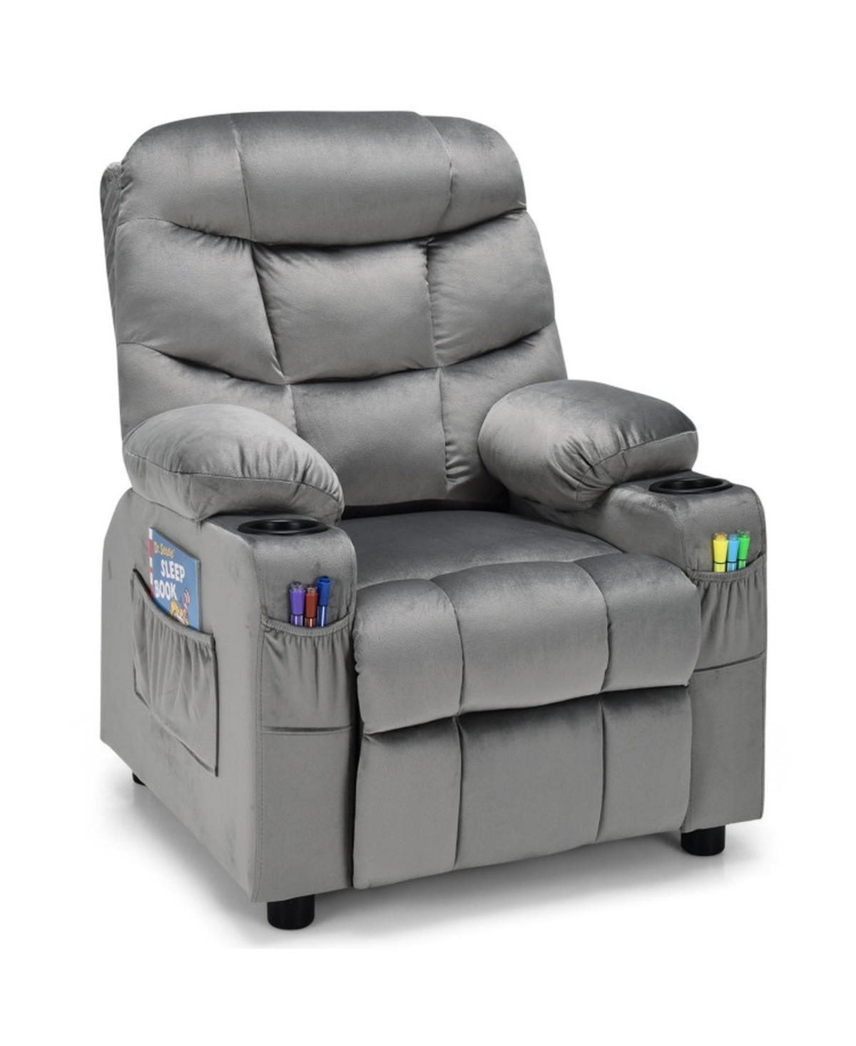 Click here for Gouun Kids Recliner Chair with Cup Holders and Sid... prices