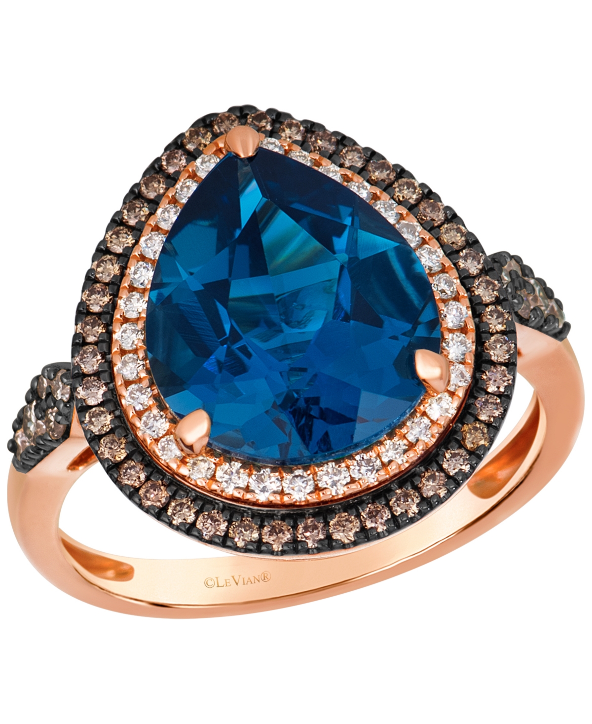 Click here for Le Vian London Blue Topaz (4-1/2 ct. t.w.)  Diamon... prices