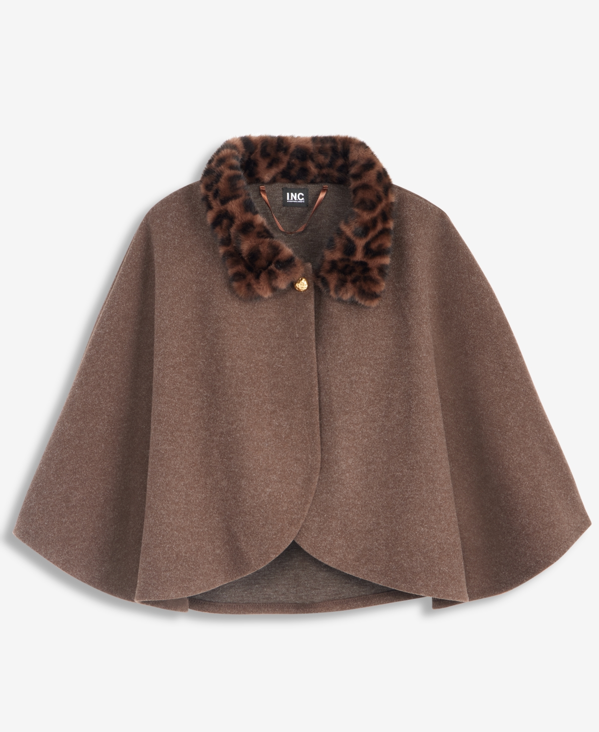 Click here for I.n.c. International Concepts Womens Solid Faux-Fu... prices