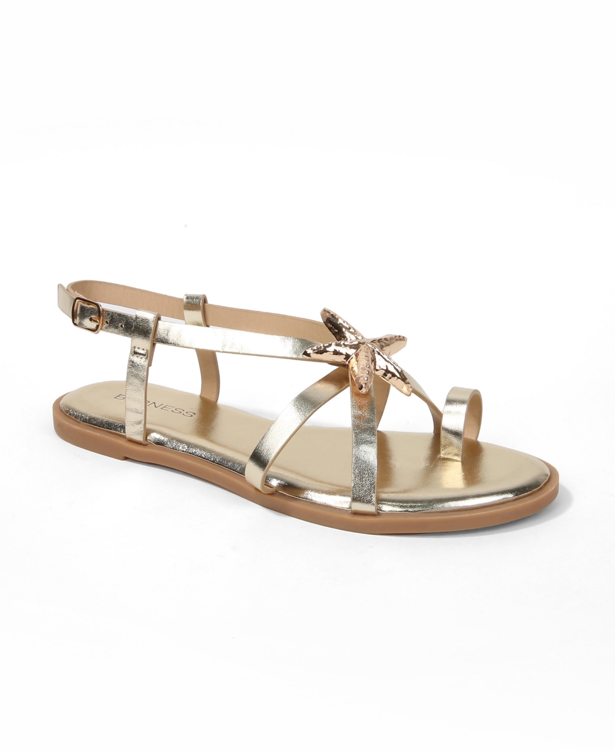 Click here for Berness Womens Kiana Starfish Accent Flat Sandals... prices