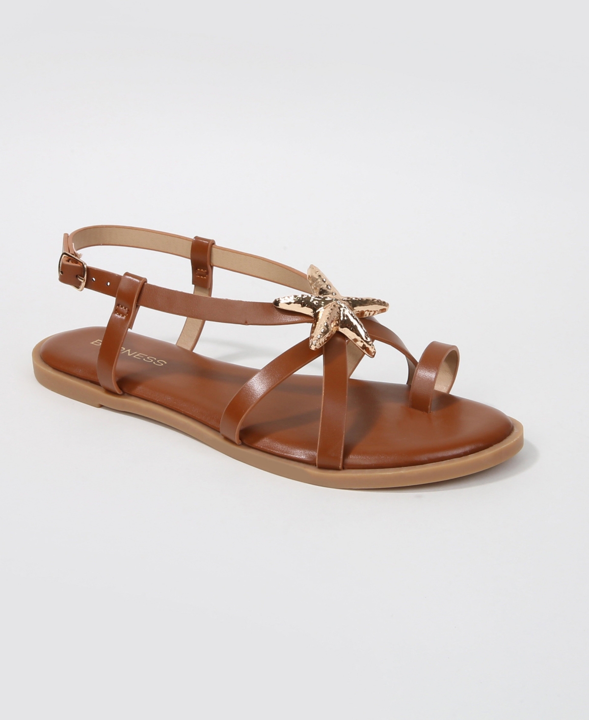 Click here for Berness Womens Kiana Starfish Accent Flat Sandals... prices