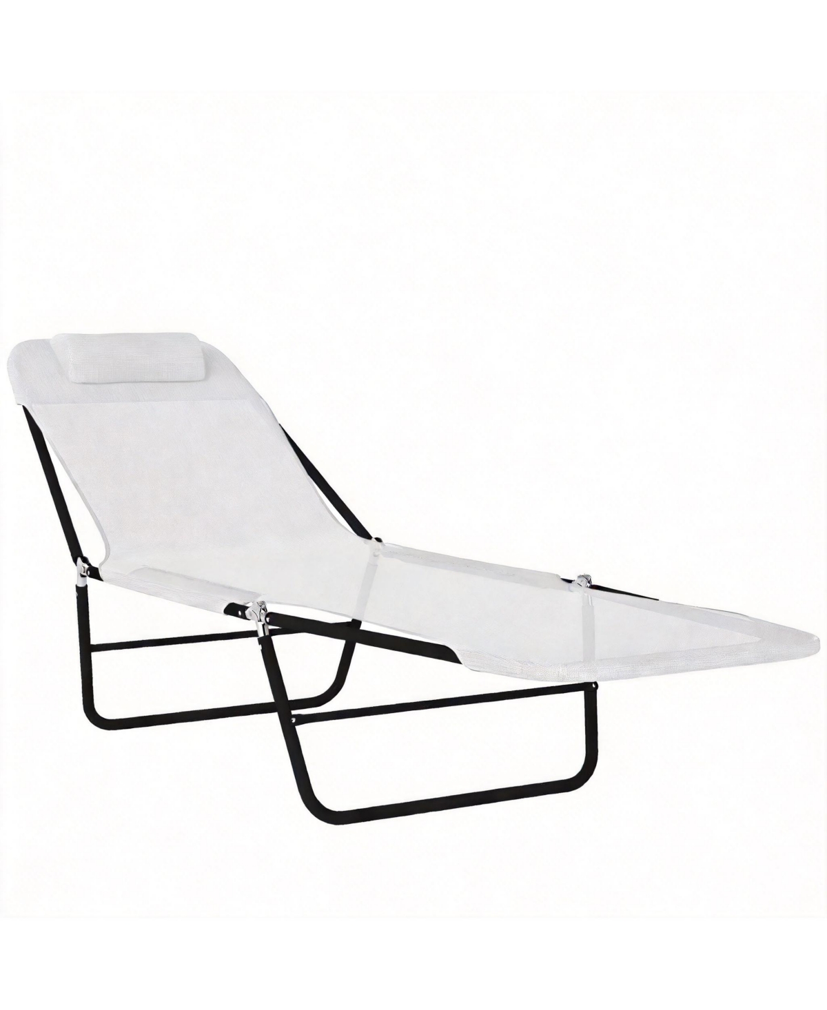 Click here for Aofar Folding Chaise Lounge Chair Reclining Mesh H... prices