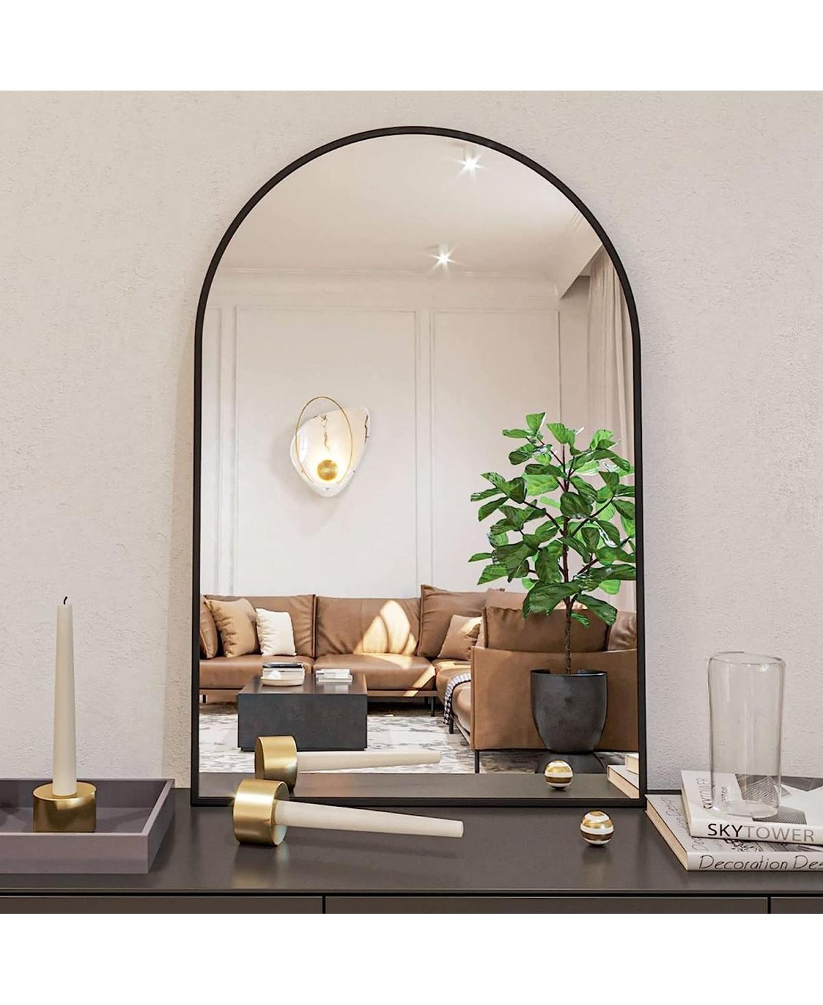 Click here for Laoties 20 x 30 Arched Wall Mirror for Entryway  B... prices