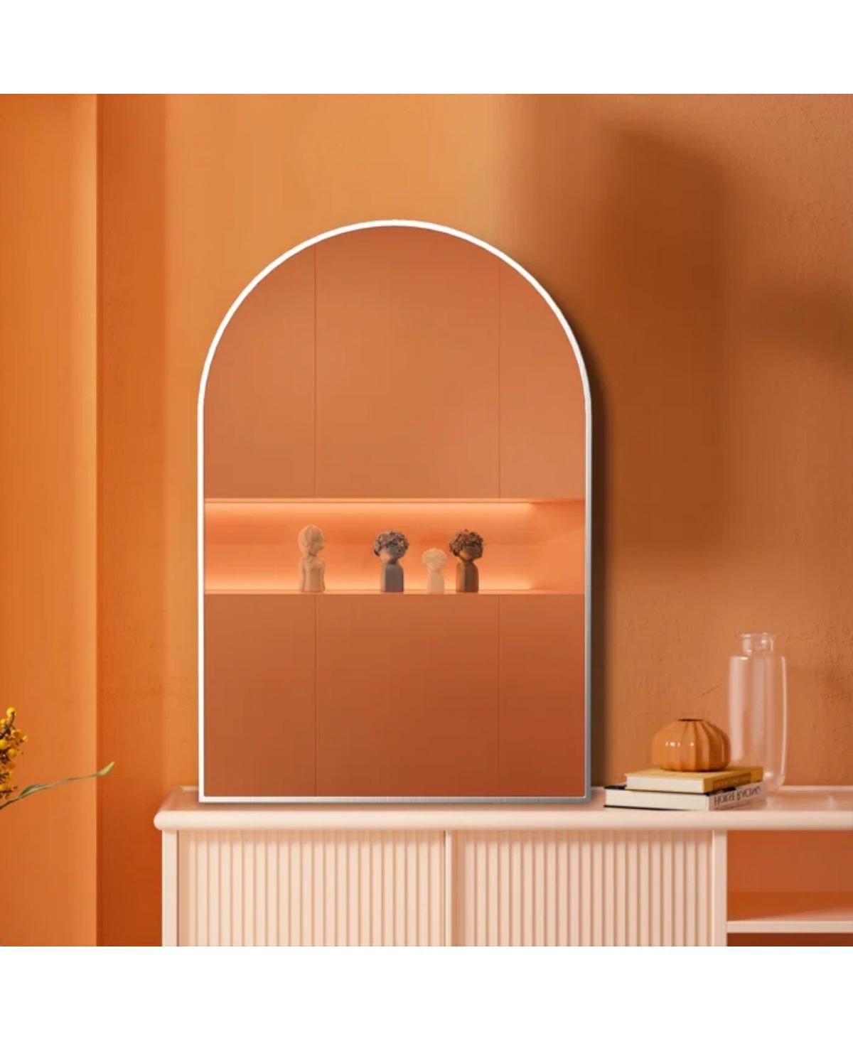 Click here for Laoties 20 x 30 Arched Wall Mirror for Entryway  B... prices