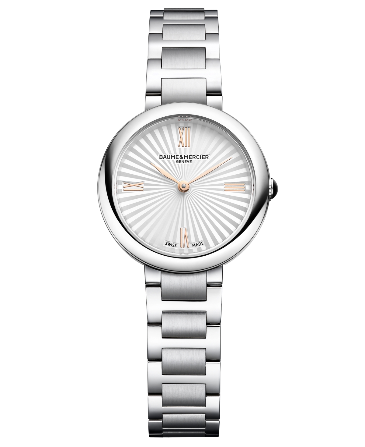 Click here for Baume & Mercier Womens De Baume Mercier Silver Sta... prices