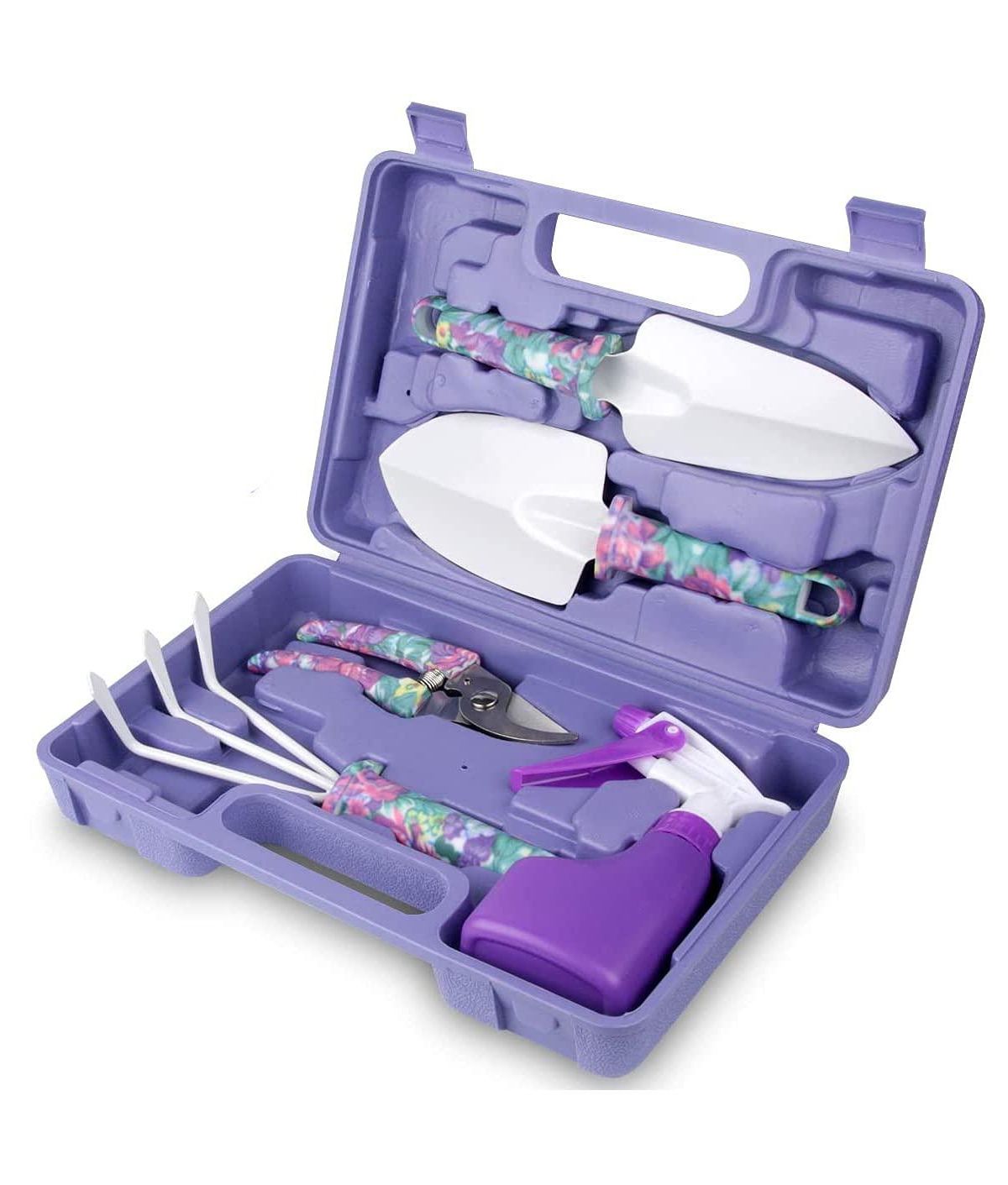 Click here for Xdovet Garden Tools Set With Floral Handle Trowel... prices