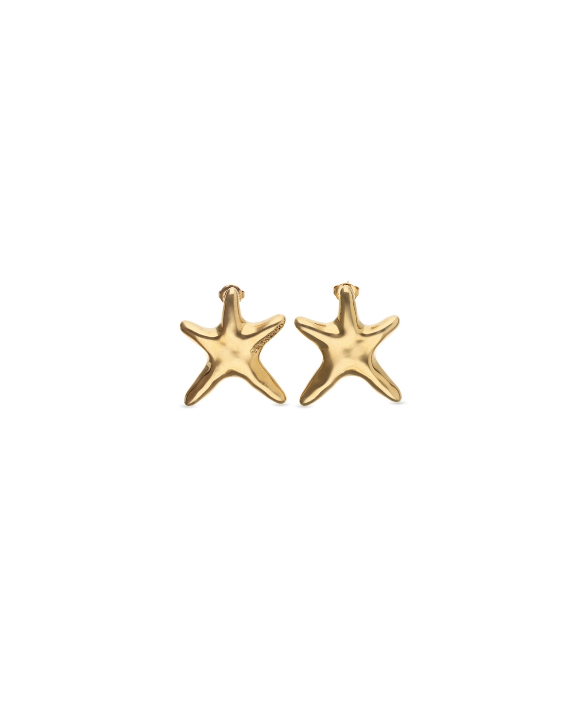 Click here for UNOde50 Medium Gold-tone Star Earrings prices