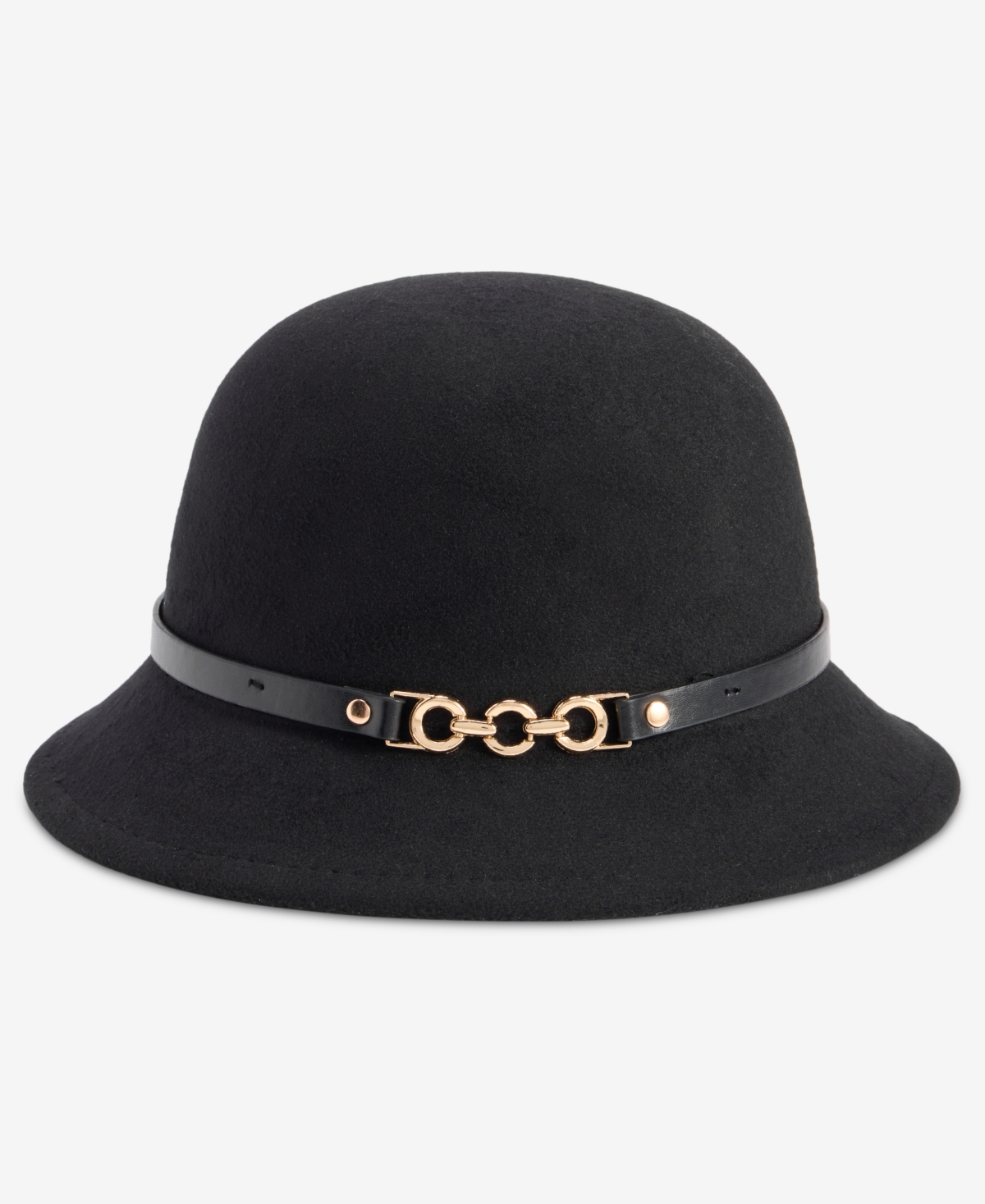 Click here for I.n.c. International Concepts Horsebit Felt Cloche... prices