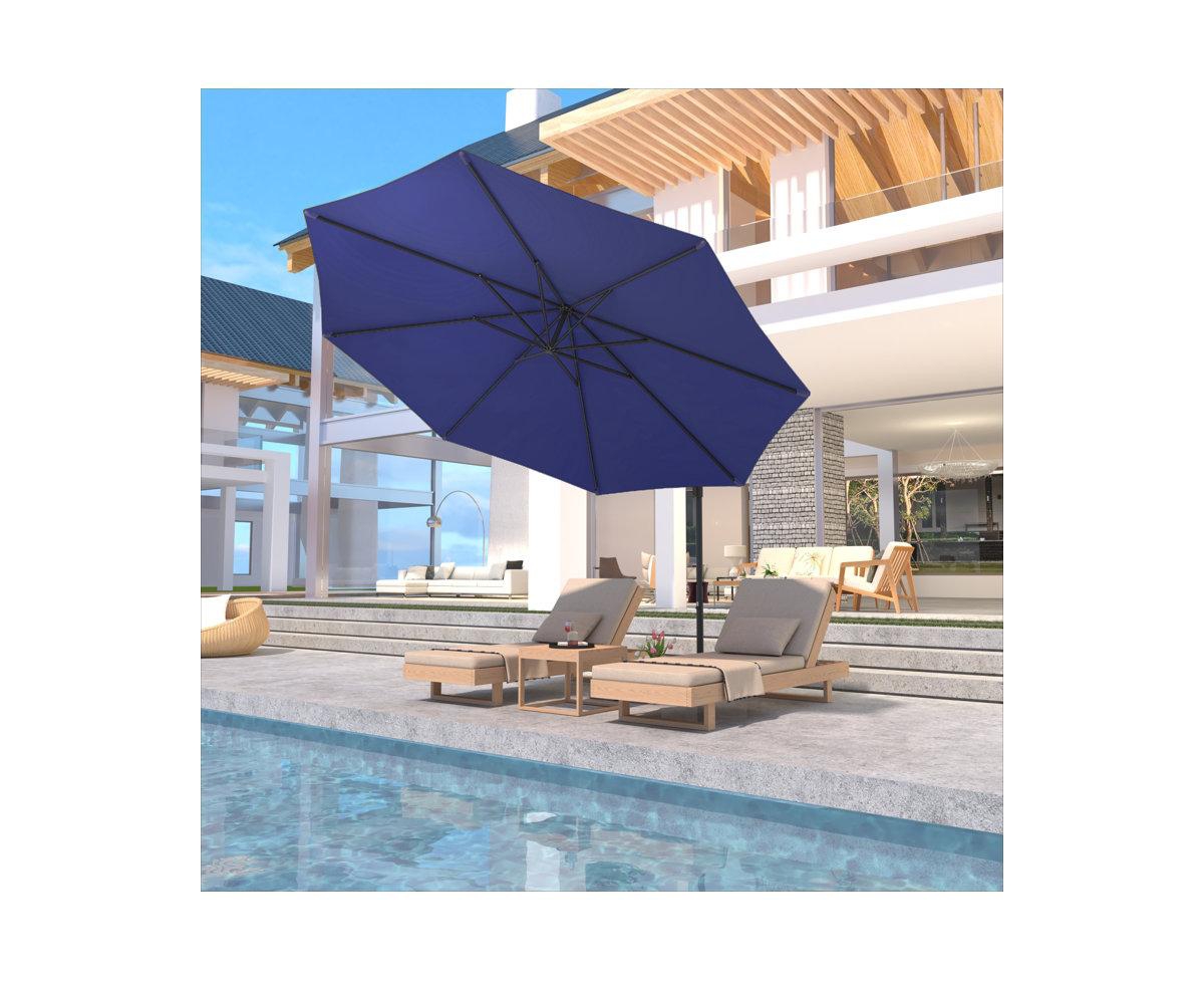 Click here for Erommy 10 Feet Cantilever Umbrella  Easy Tilt  99.... prices